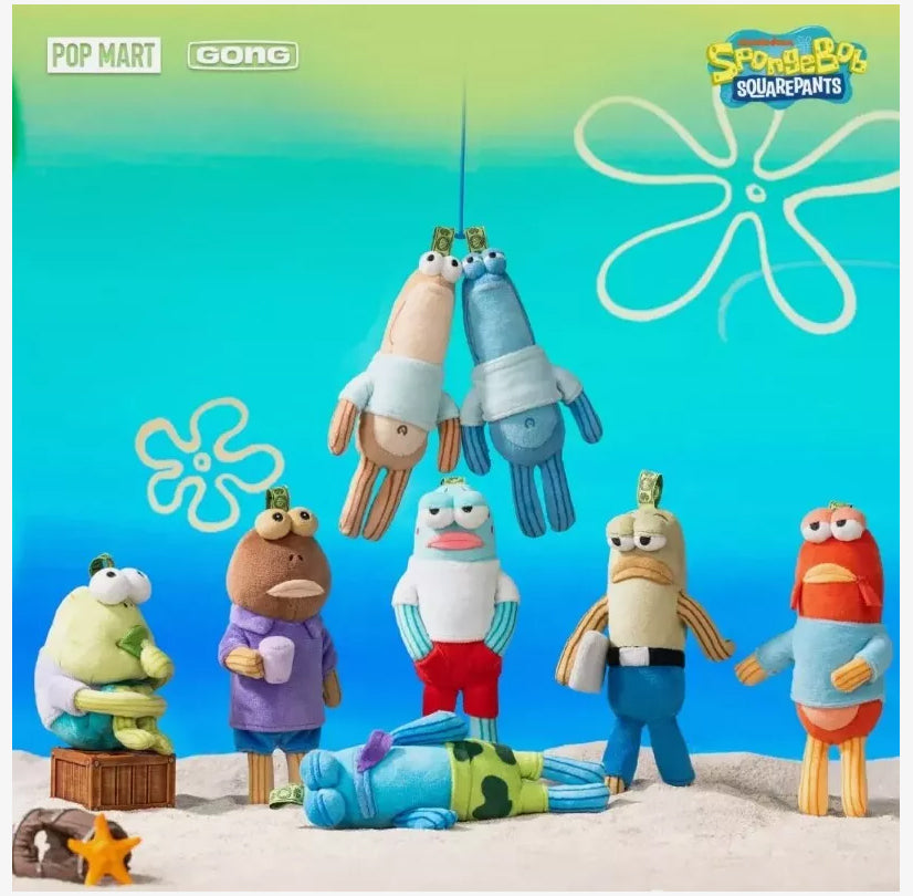 Bikini Bottom Buddies Whimsical Series Plush Figure (Blind Box ...
