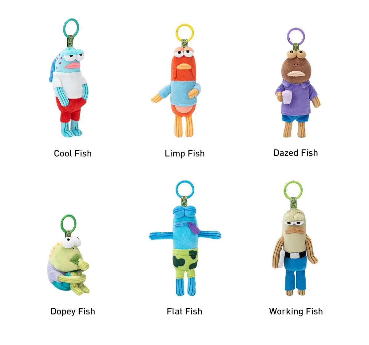 Bikini Bottom Buddies Whimsical Series Plush Figure (Blind Box ...