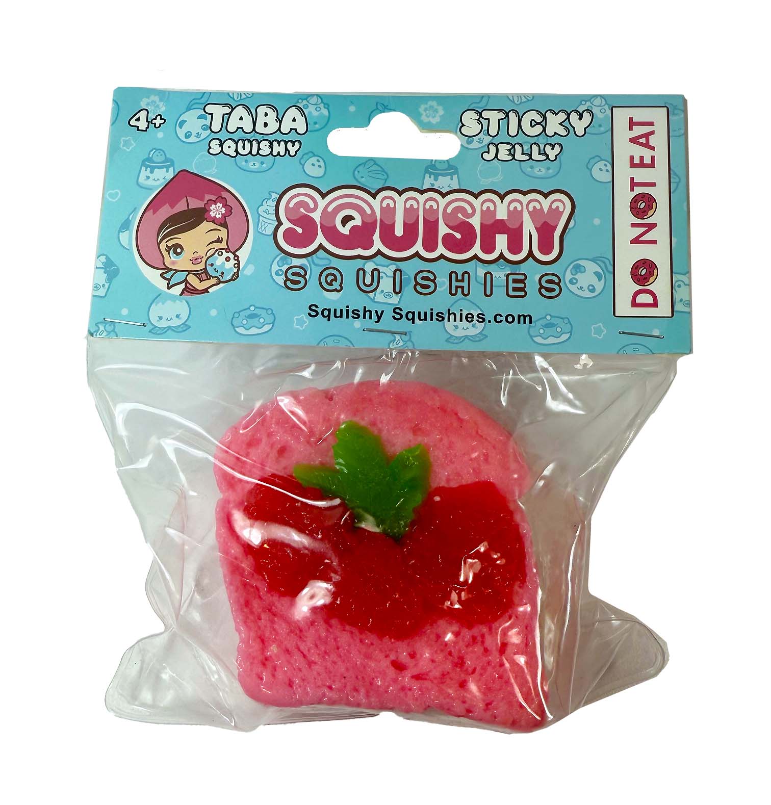Taba Squishy - Strawberry Cake Slice – Squishy Squishies